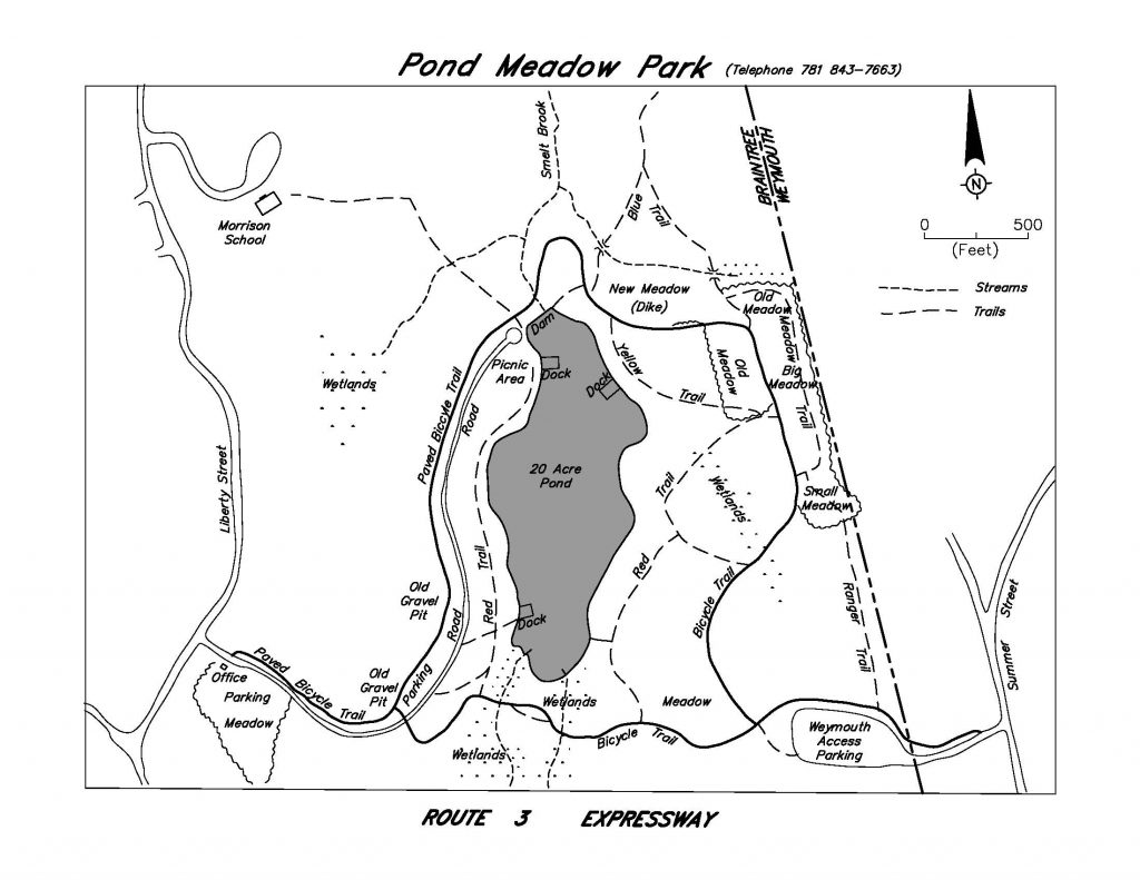 Trail Map - Pond Meadow Park